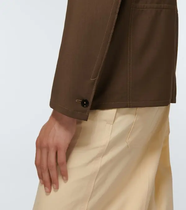 Ermenegildo Zegna Xxx Wool And Mohair Blazer
