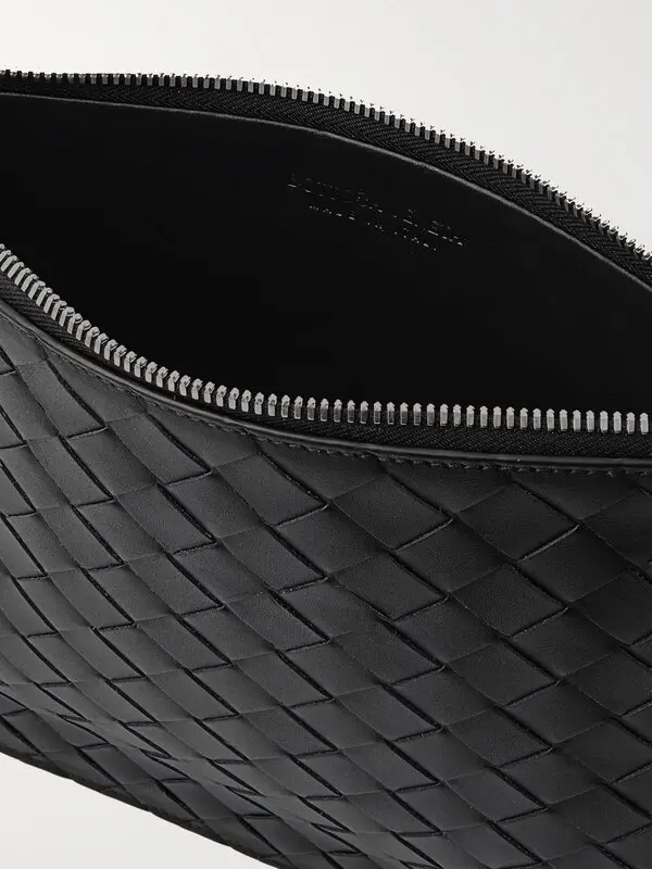 Bottega Veneta Intrecciato Leather Pouch