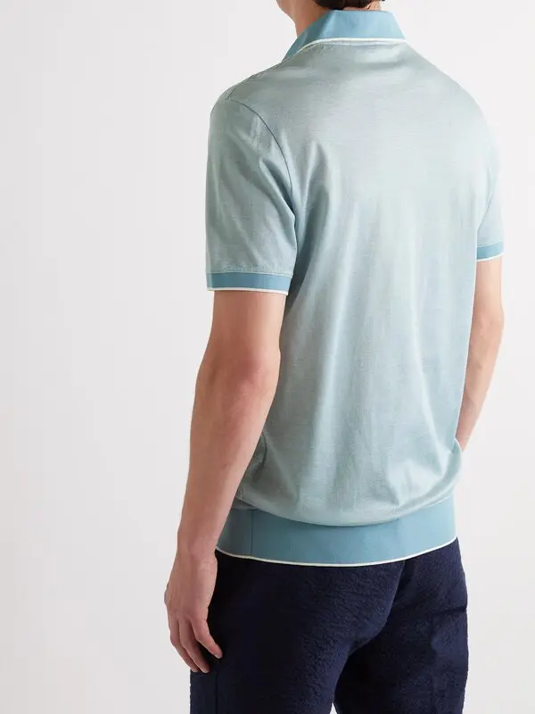 Loro Piana Cotton Polo Shirt