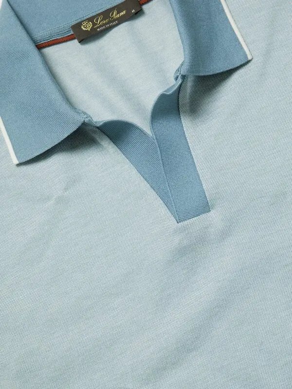 Loro Piana Cotton Polo Shirt