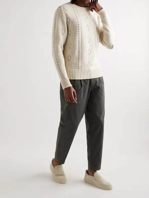 Officine Générale Marco Pointelle Knit Sweater
