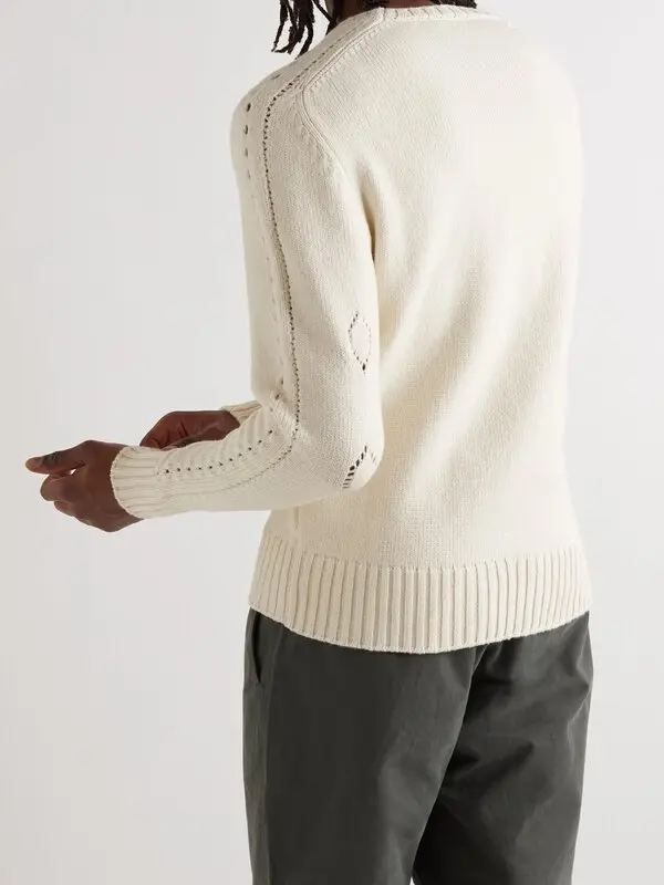 Officine Générale Marco Pointelle Knit Sweater