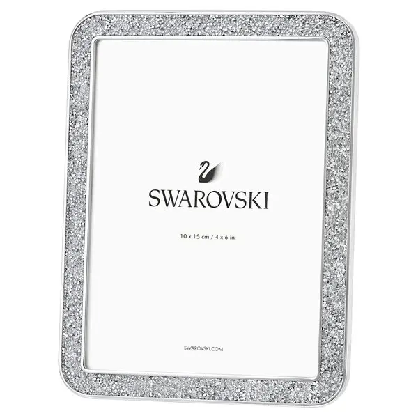 SWAROVSKI Minera Picture Frame - Silver Tone