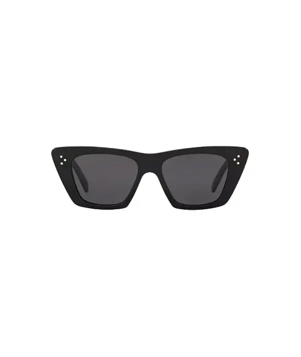 Celine Cl40187i Acetate Cat-eye Sunglasses - Black