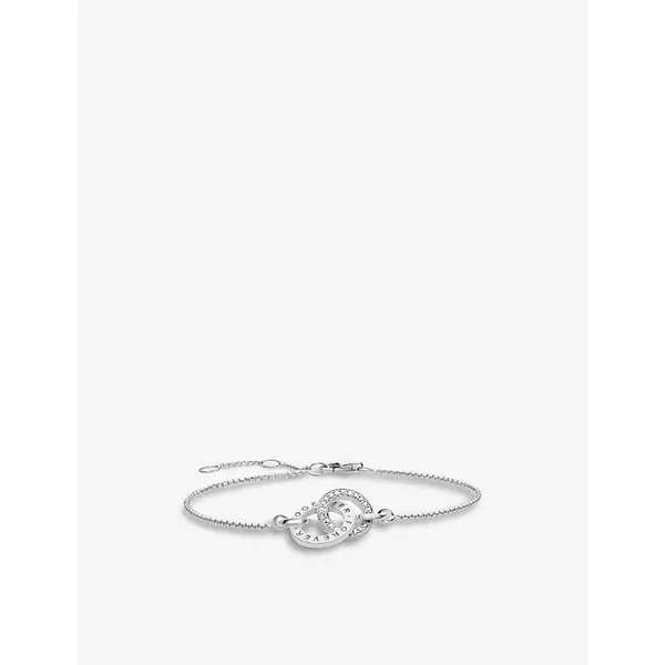 THOMAS SABO Sterling-silver And Cubic Zirconia Bracelet - White