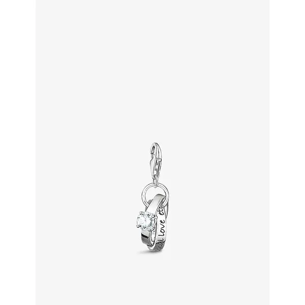 THOMAS SABO Wedding Ring Charm - White