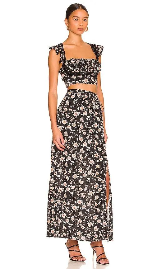 Free People Bijou Set In Black