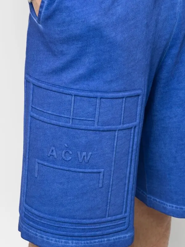 A-COLD-WALL* Debossed Logo Bermuda Shorts
