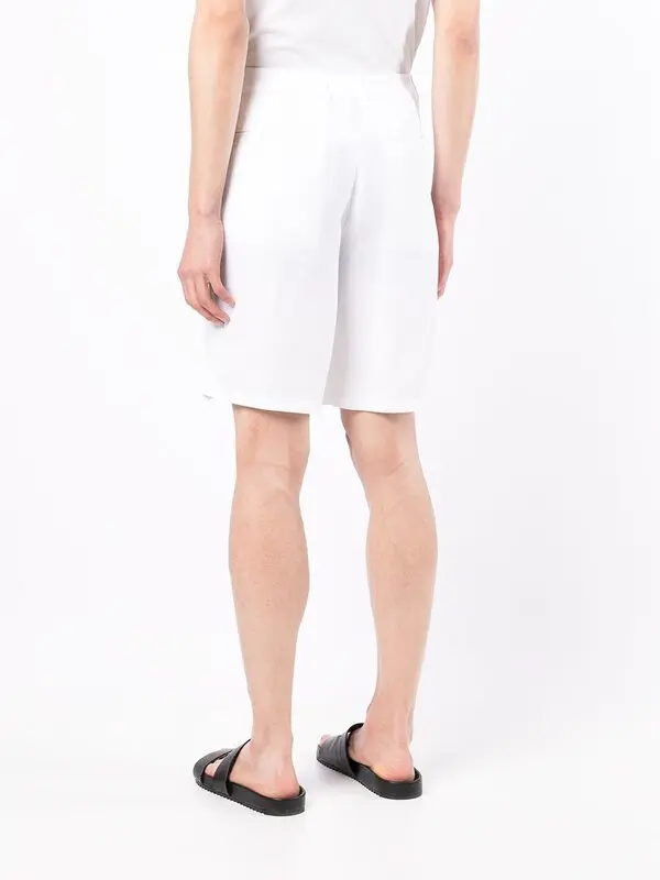 Armani Exchange Linen Bermuda Shorts