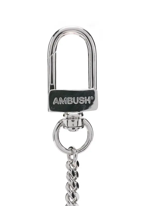 AMBUSH Logo-embossed Lighter Case Keyring