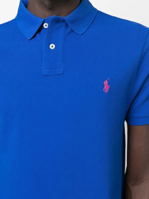 Polo Ralph Lauren Cotton Polo Shirt - Blue