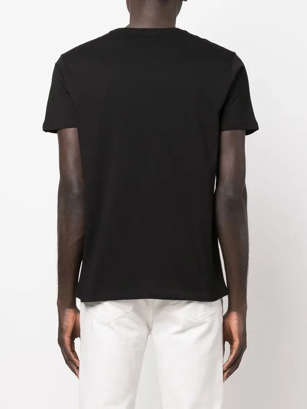 Alpha Industries Logo-print Cotton T-shirt - Black