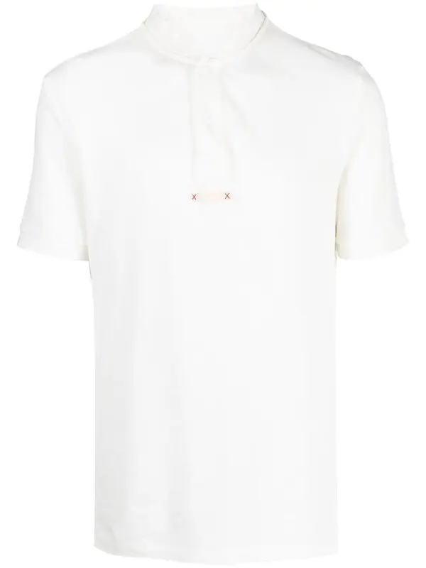 MAISON MARGIELA Collarless Polo Shirt