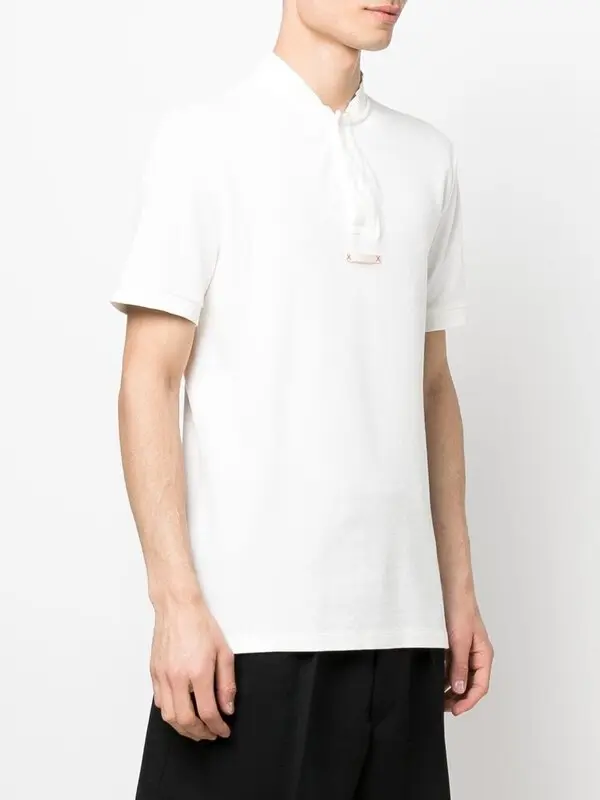 MAISON MARGIELA Collarless Polo Shirt
