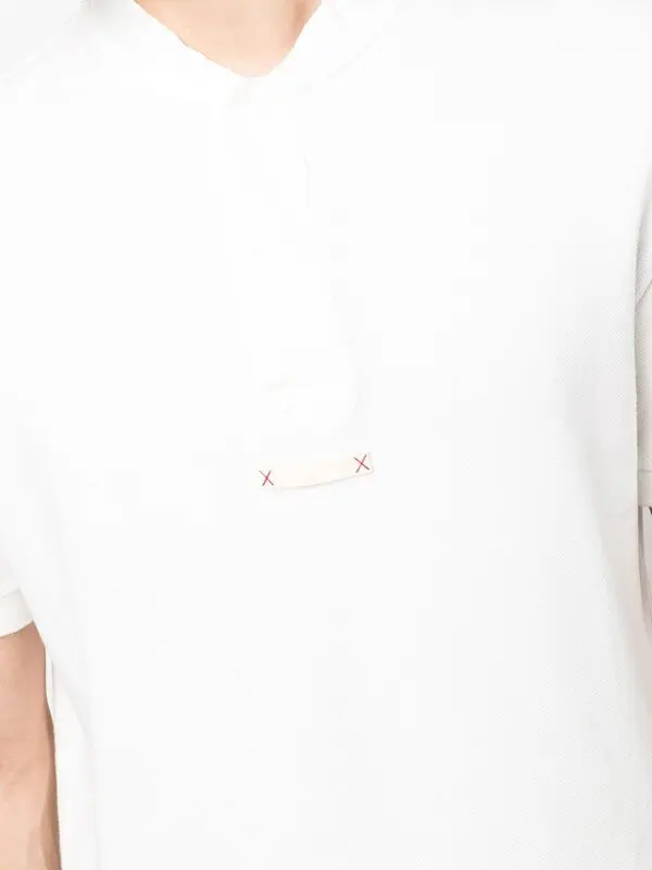 MAISON MARGIELA Collarless Polo Shirt