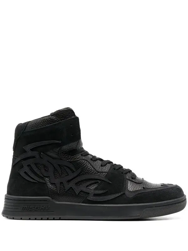 MISBHV Court High-top Sneakers - Black