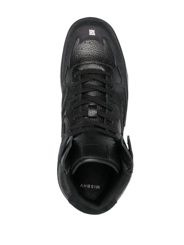 MISBHV Court High-top Sneakers - Black