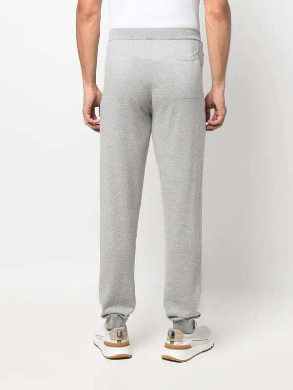 Corneliani Fine-knit Track Pants - Grey