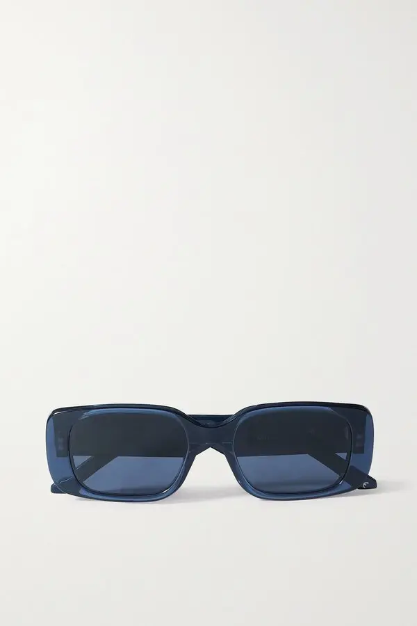 Dior Wildior S2u Rectangular Sunglasses - Blue