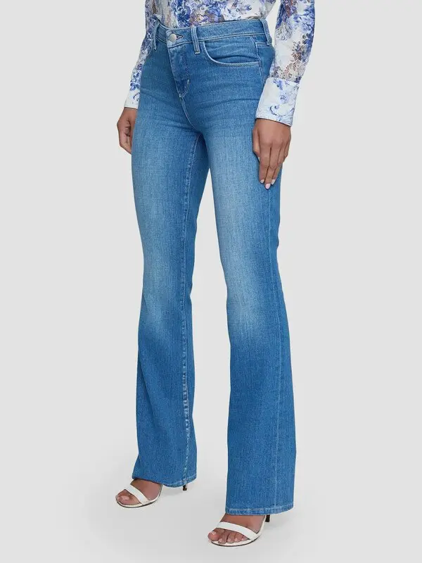 L'Agence Selma High-rise Baby Bootcut Jeans - Getty