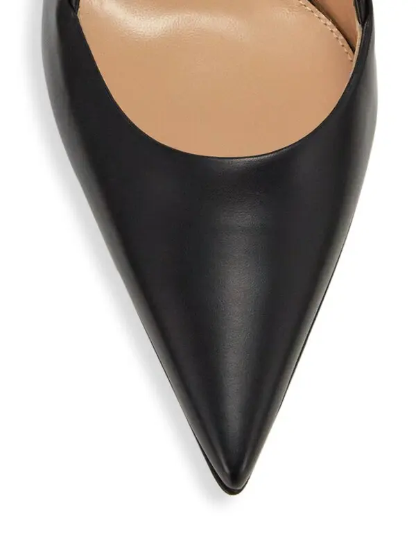 GIANVITO ROSSI 85mm Leather Slingback Pumps
