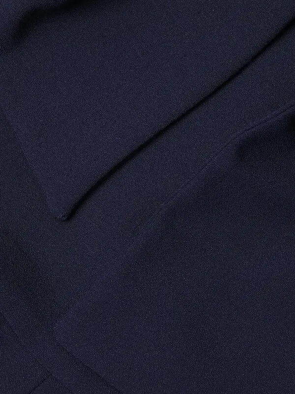 Black Halo Ara Crepe Jumpsuit - Navy