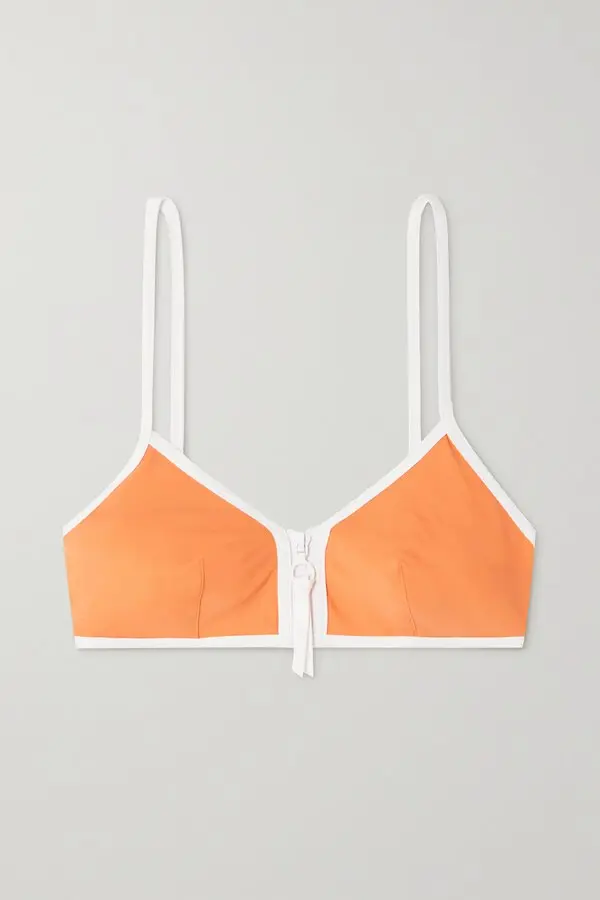 ERES Nautic Sifflet Triangle Bikini Top - Orange