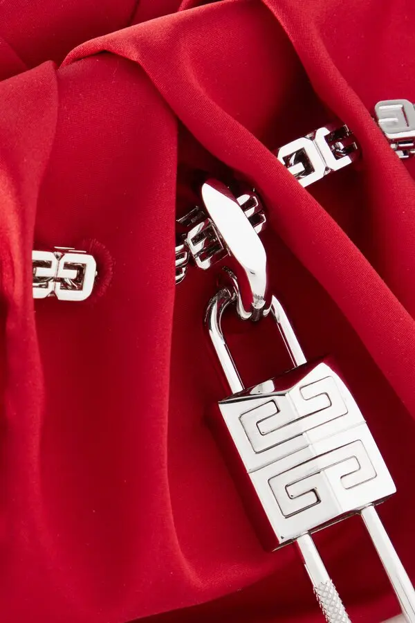 Givenchy Kenny Mini Embellished Satin Shoulder Bag