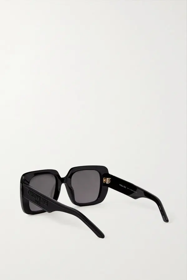 Dior Wildior S3u Square-frame Sunglasses - Black
