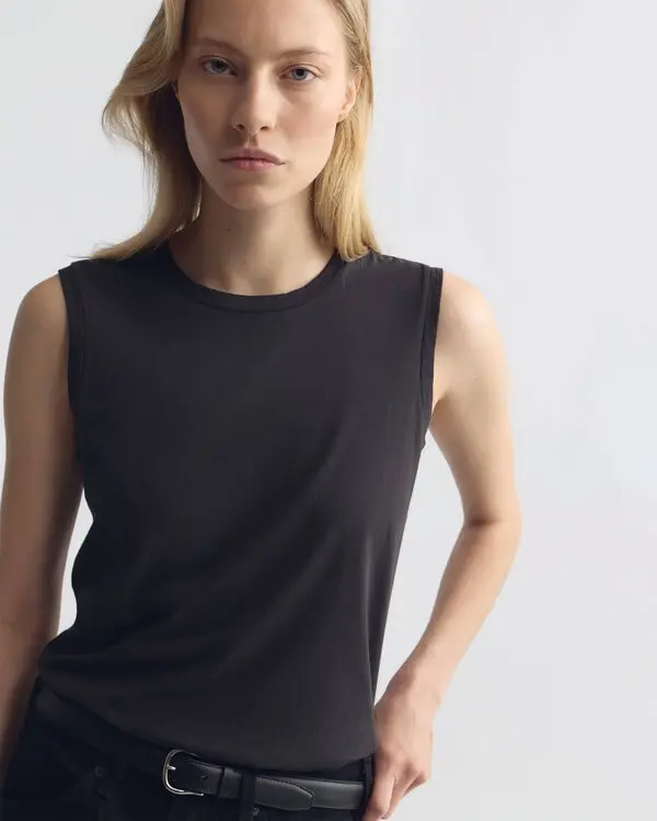 NILI LOTAN Muscle Tee - Carbon