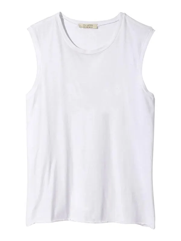 NILI LOTAN Muscle Tee - White