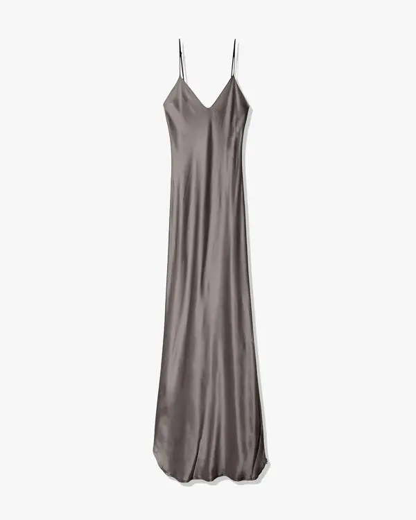 NILI LOTAN Cami Silk Gown - Stylefabric-5