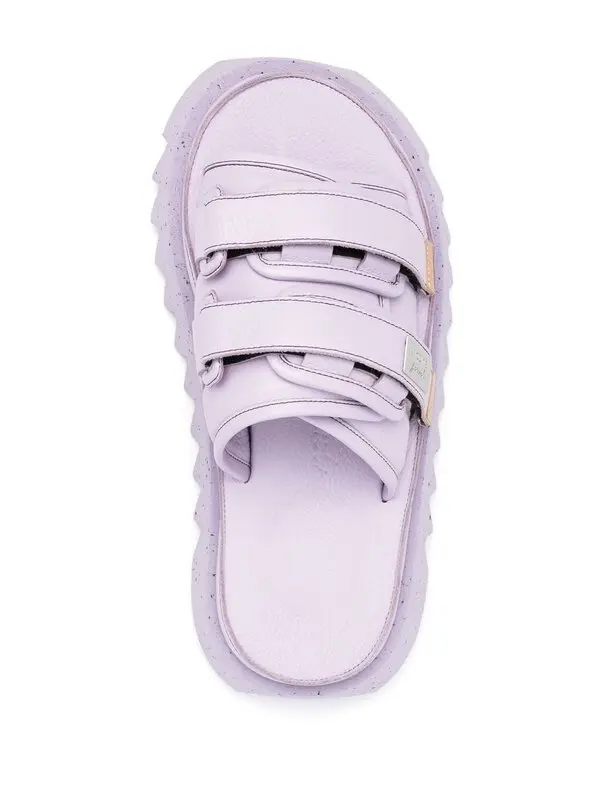 Marsèll Touch-strap Sandals - Purple