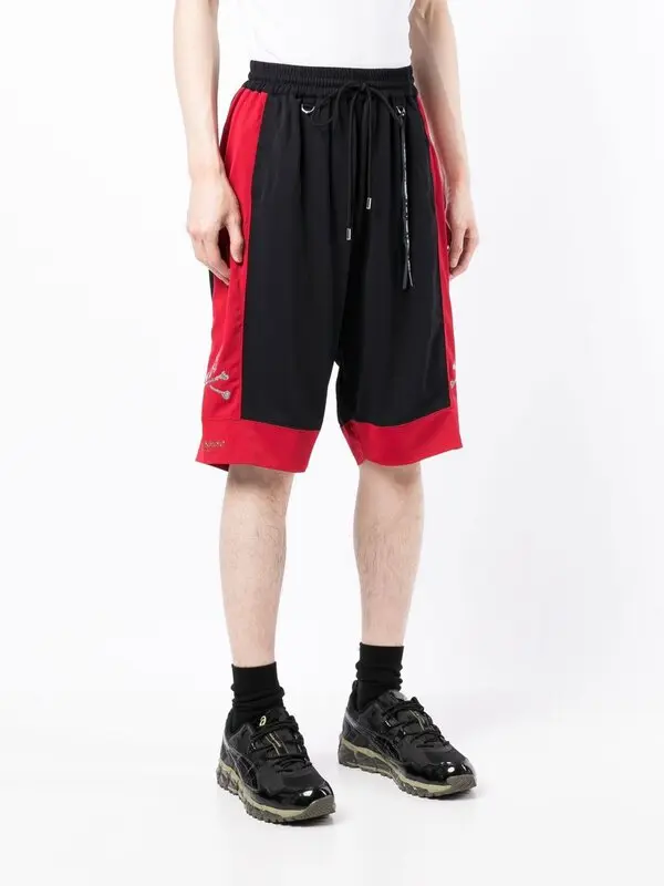 MASTERMIND WORLD Contrast-trim Logo Shorts