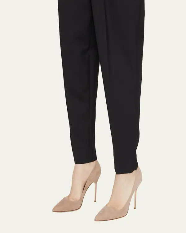 Manolo Blahnik Bb 105mm Suede Stiletto Pumps
