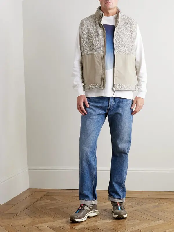 ORSLOW 105 Straight-leg Selvedge Jeans - Blue