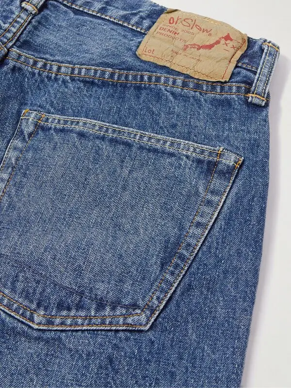 ORSLOW 105 Straight-leg Selvedge Jeans - Blue