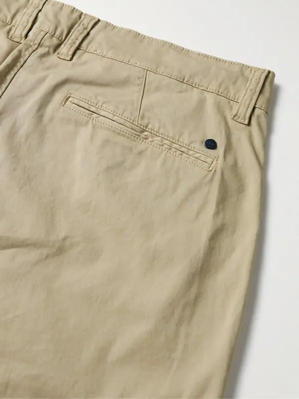 Nn07 Marco Slim-fit Cotton-blend Twill Chinos 36w 34l