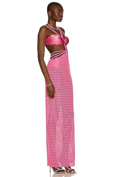 patbo cut out beach dress In Pink In Blush - 62% Off Size:2XMT 7% Elastane OR/Surgery Women in Black [PHOTOS]