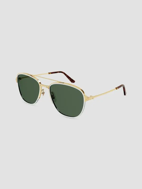 Cartier Santos De 57mm Navigator Sunglasses