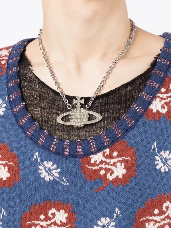 VIVIENNE WESTWOOD Bas Relief Orb-charm Necklace