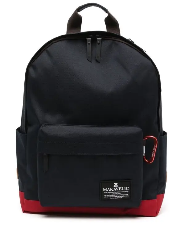 MAKAVELIC Logo Zipped Backpack