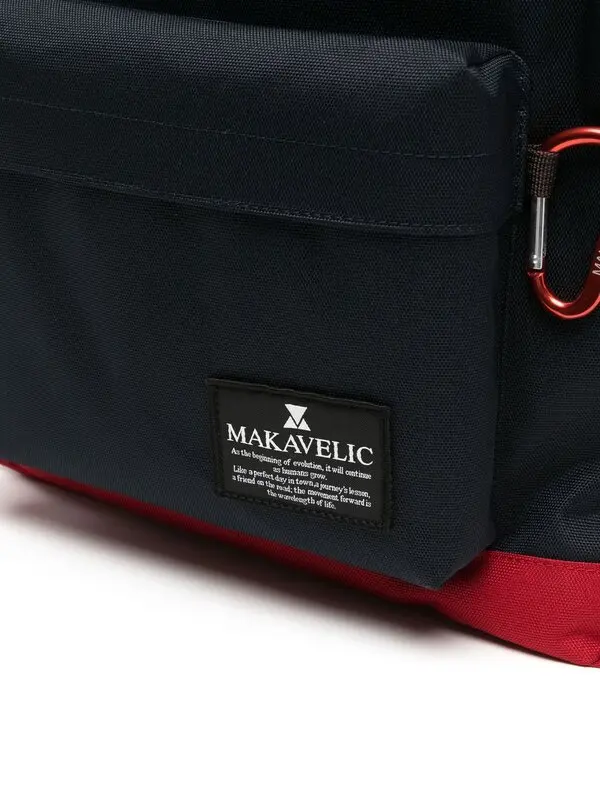 MAKAVELIC Logo Zipped Backpack