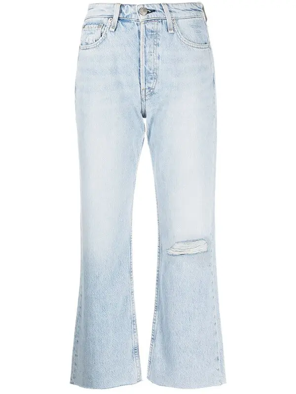 Rag & Bone Maya High-rise Cropped Jeans