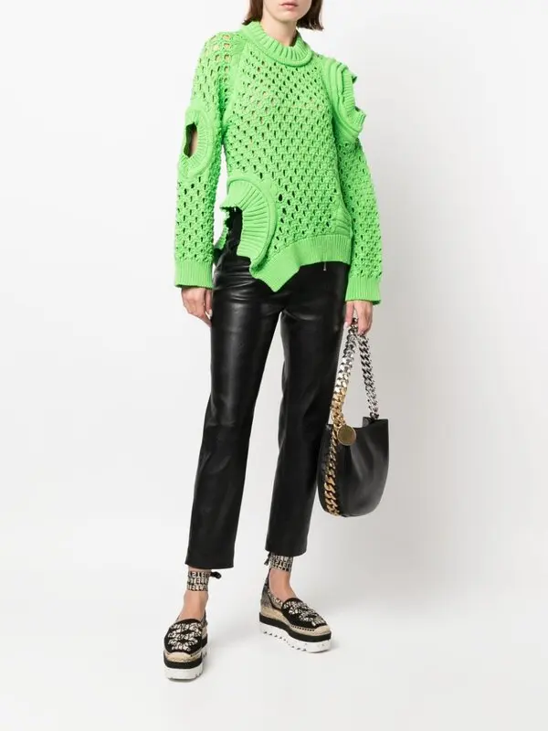 Stella McCartney Textured Mesh Jumper