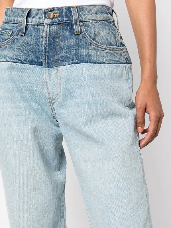 Amiri High-rise Straight-leg Jeans - Blue