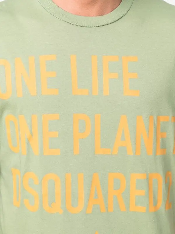 Dsquared2 One Life One Planet' T-shirt
