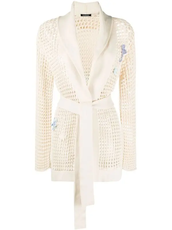 CANESSA Open-knit Cardigan