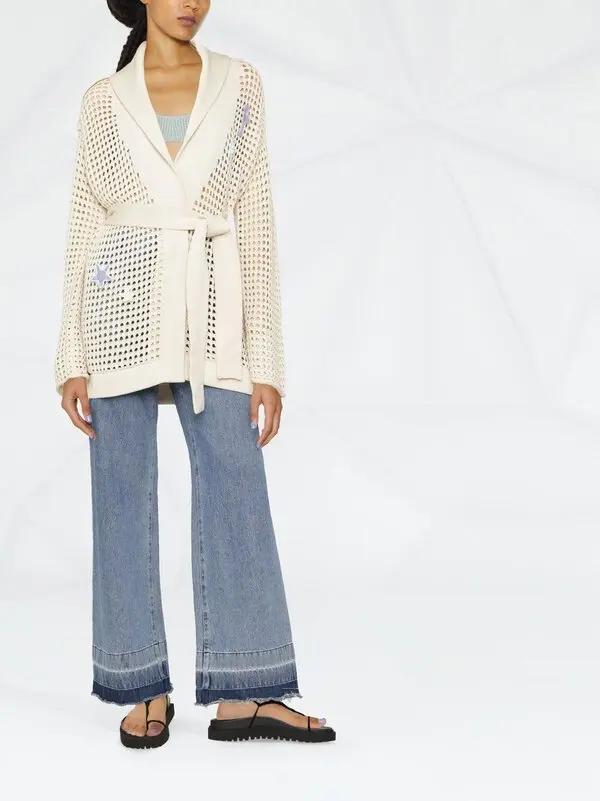 CANESSA Open-knit Cardigan