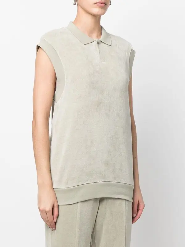 Fear Of God Sleeveless Polo Top